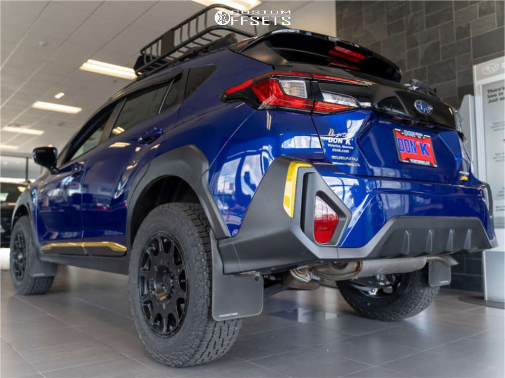 2024 Subaru Crosstrek with 17x8 38 Method Mr502 and 235/65R17 Cooper ...