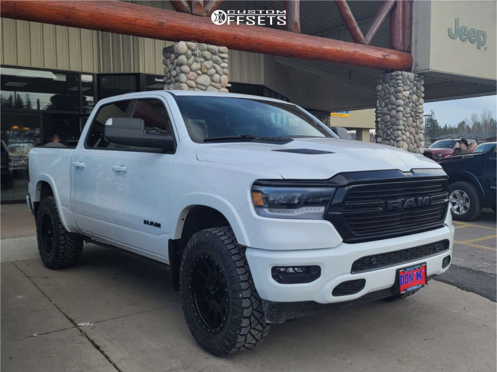 2021 Ram 1500 with 20x9 18 Method MR305 and 35/11.5R20 Nitto Ridge ...