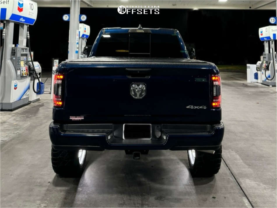 2019 Ram 1500 with 24x12 -44 Fuel Runner and 35/13.5R24 AMP Terrain ...