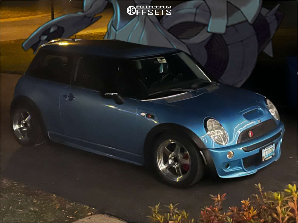 2003 Mini Cooper with 16x7 38 Vors Sp1 and 205/55R16 Centennial ...