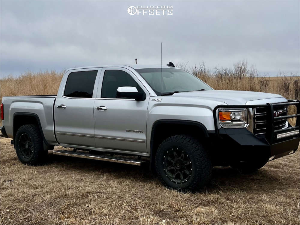 2015 GMC Sierra 1500 with 18x9 -12 Rock Forged Ff88 and 275/65R18 ...