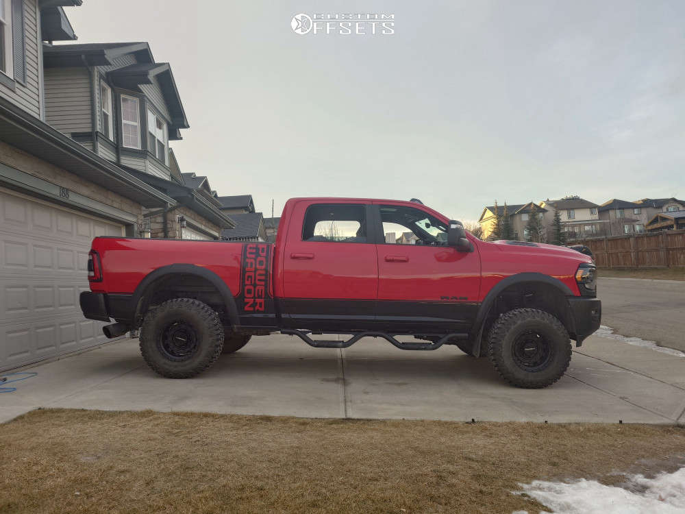 2024 Ram 2500 with 17x10 -25 Vision Tactical and 35/12.5R17 Haida Hd869 ...