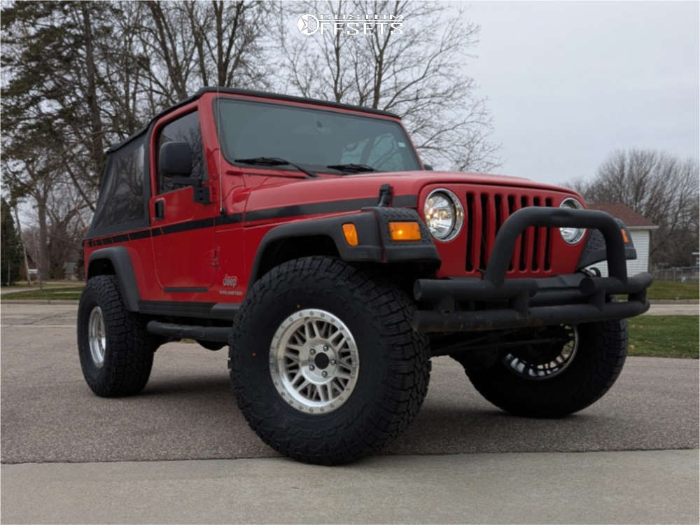 2005 Jeep Wrangler with 16x8 0 Raceline Ryno and 315/75R16 Falken ...