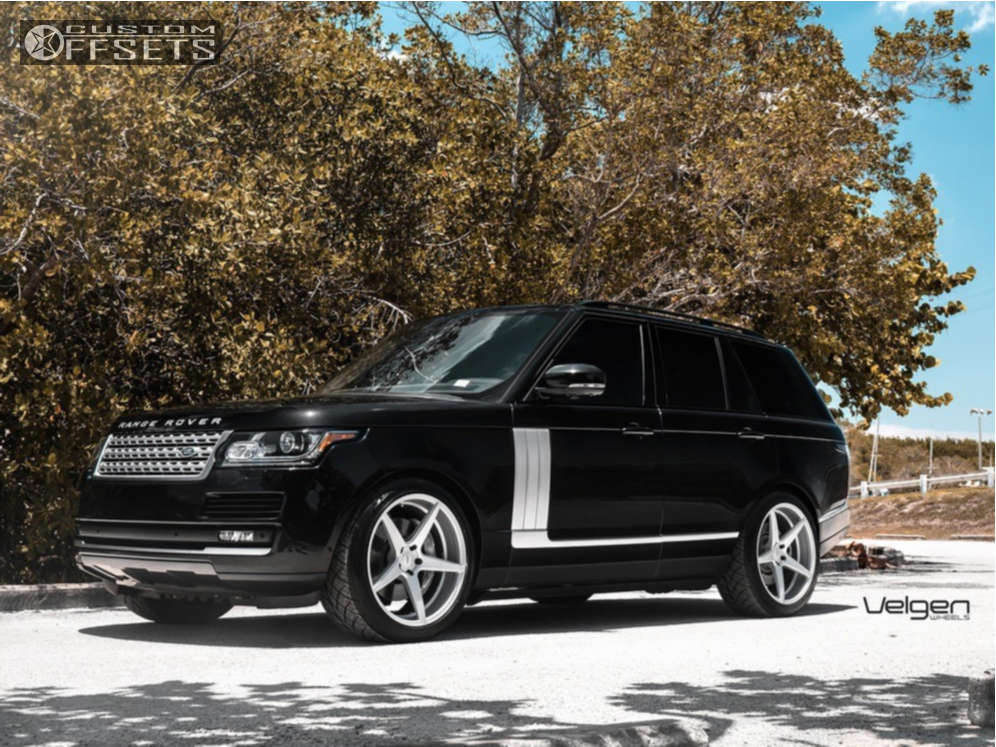 2016 Land Rover Range Rover Sport with 22x10.5 37 Velgen Classic5 and ...