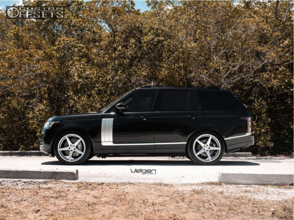 2016 Land Rover Range Rover Sport with 22x10.5 37 Velgen Classic5 and ...