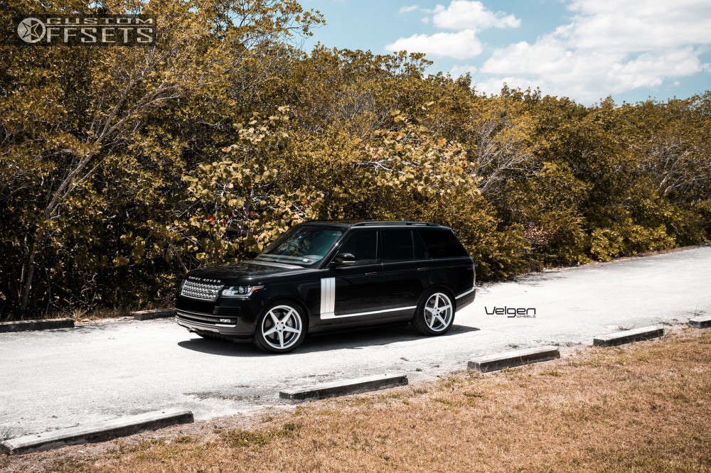 2016 Land Rover Range Rover Sport with 22x10.5 37 Velgen Classic5 and ...