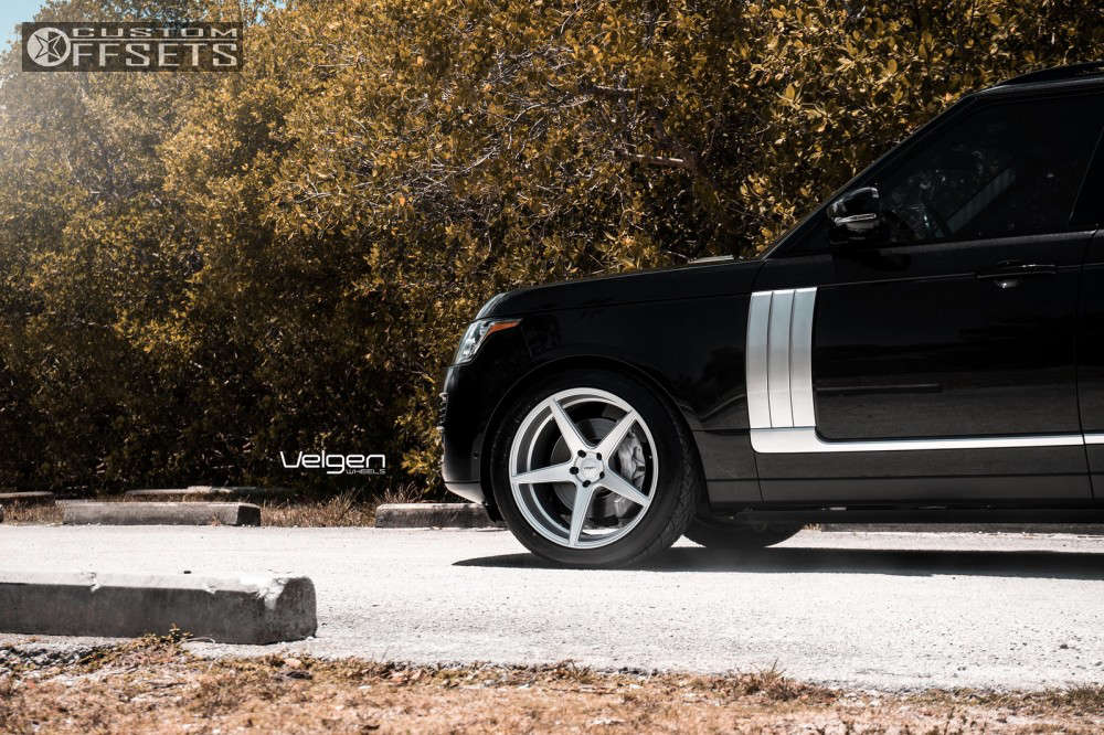 2016 Land Rover Range Rover Sport with 22x10.5 37 Velgen Classic5 and ...