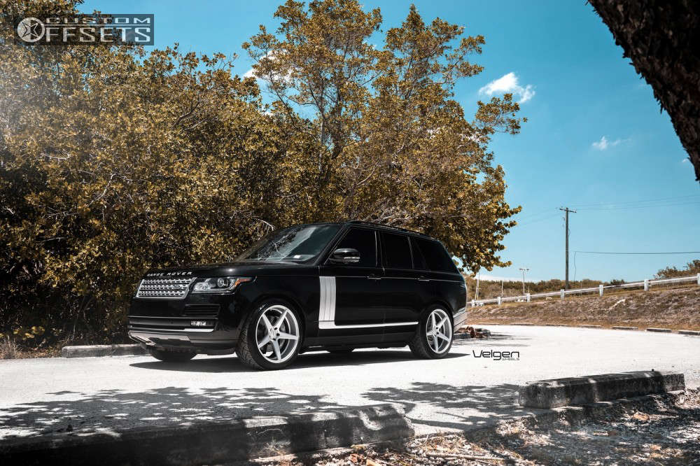 2016 Land Rover Range Rover Sport with 22x10.5 37 Velgen Classic5 and ...
