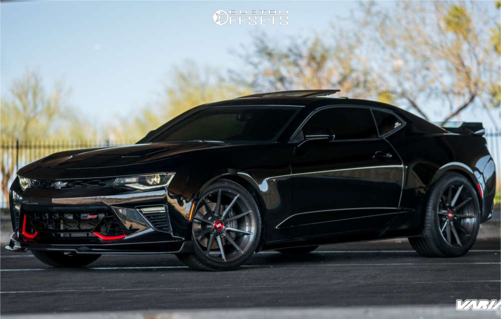 2019 Chevrolet Camaro with 20x10 25 Variant Argon and 285/30R20 ...