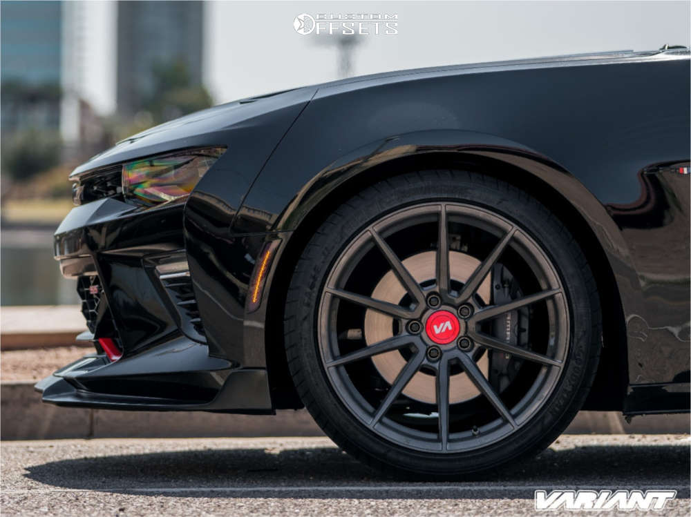 2019 Chevrolet Camaro with 20x10 25 Variant Argon and 285/30R20 ...