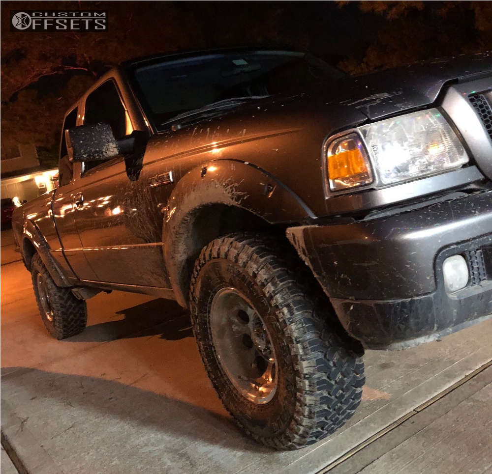 2006 Ford Ranger with 15x8 -19 Pro Comp Series 69 and 31/10.5R15 Falken ...