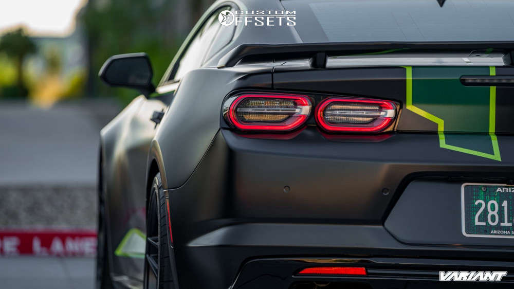 2018 Chevrolet Camaro with 20x10 25 Variant Xenon and 285/30R20 ...