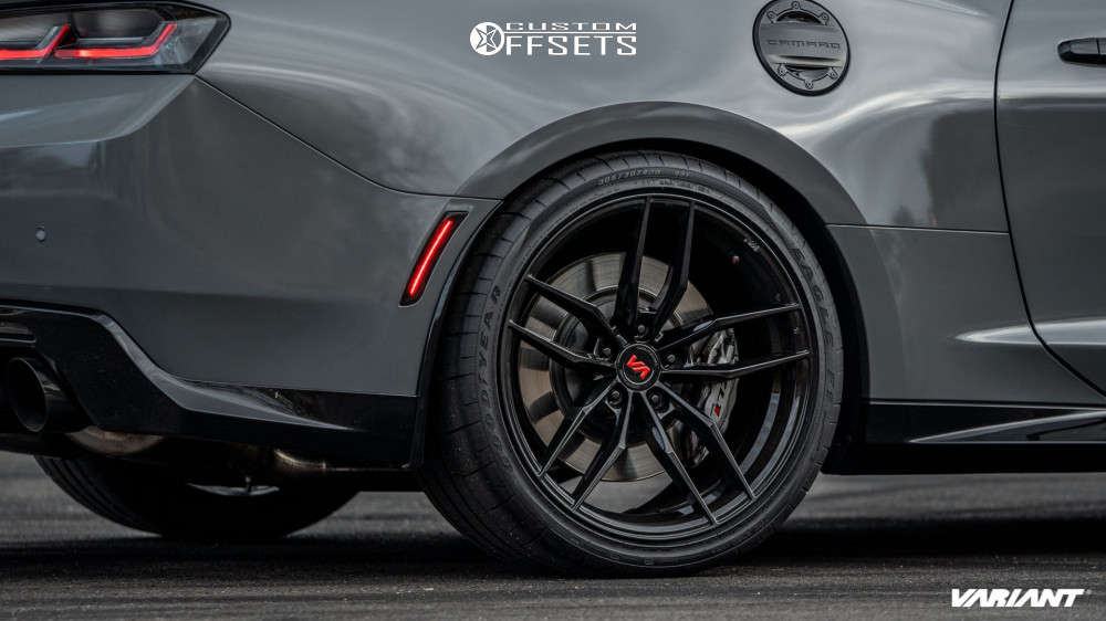 2020 Chevrolet Camaro with 20x10 18 Variant Krypton and 285/30R20 ...