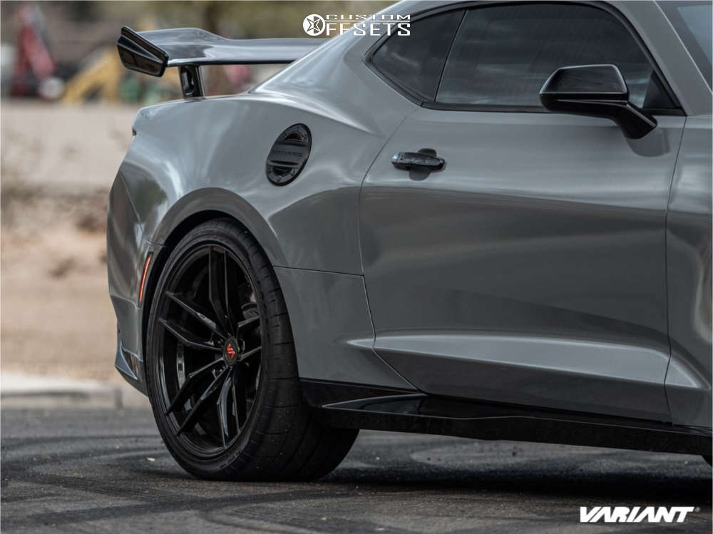 2020 Chevrolet Camaro with 20x10 18 Variant Krypton and 285/30R20 ...