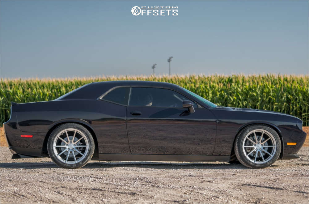 2015 Dodge Challenger with 20x10 15 Variant Argon and 275/40R20 ...