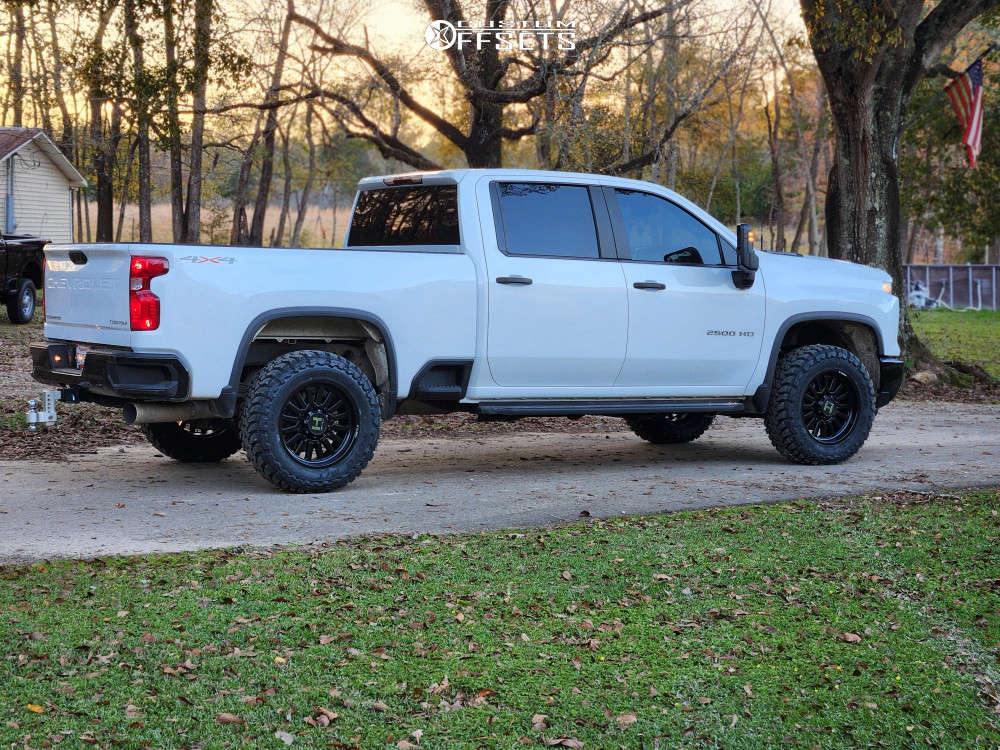 2024 Chevrolet Silverado 2500 HD with 20x9 0 Hostile H127 and 35/11.5R20 Toyo Tires Open Country ...