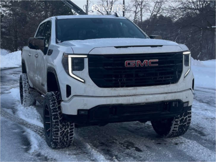 2024 GMC Sierra 1500 with 20x12 -51 ARKON OFF-ROAD Roosevelt and 35/12 ...