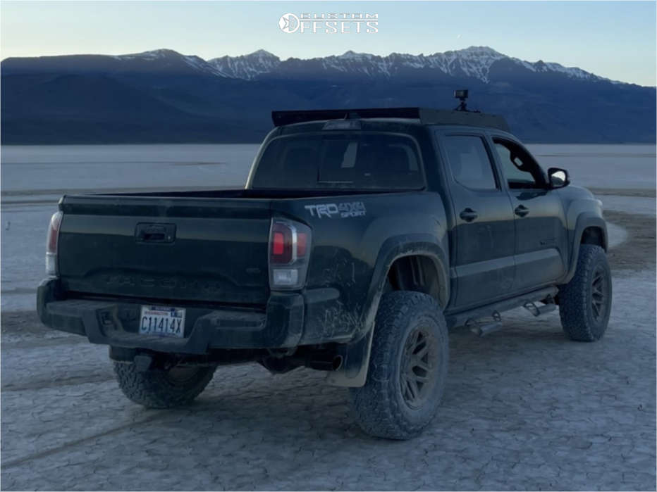 2021 Toyota Tacoma with 17x9 -38 Falcon Off-Road T9 and 275/70R17 ...