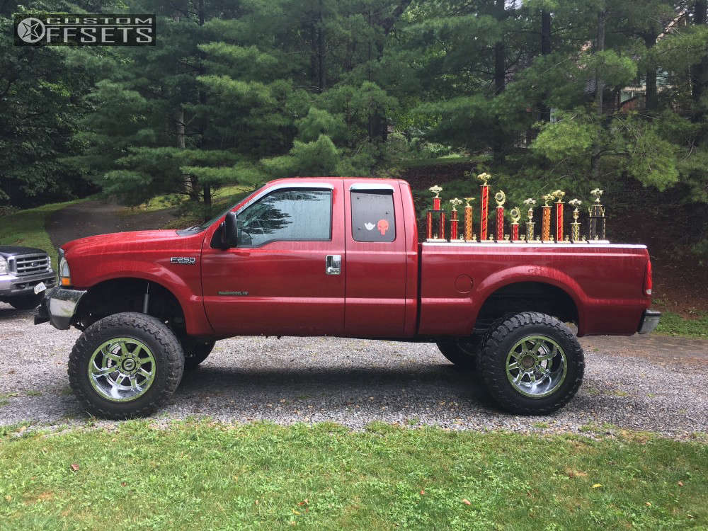 2002 Ford F-250 Super Duty with 20x14 -76 Fuel Hostage and 38/13.5R20 ...