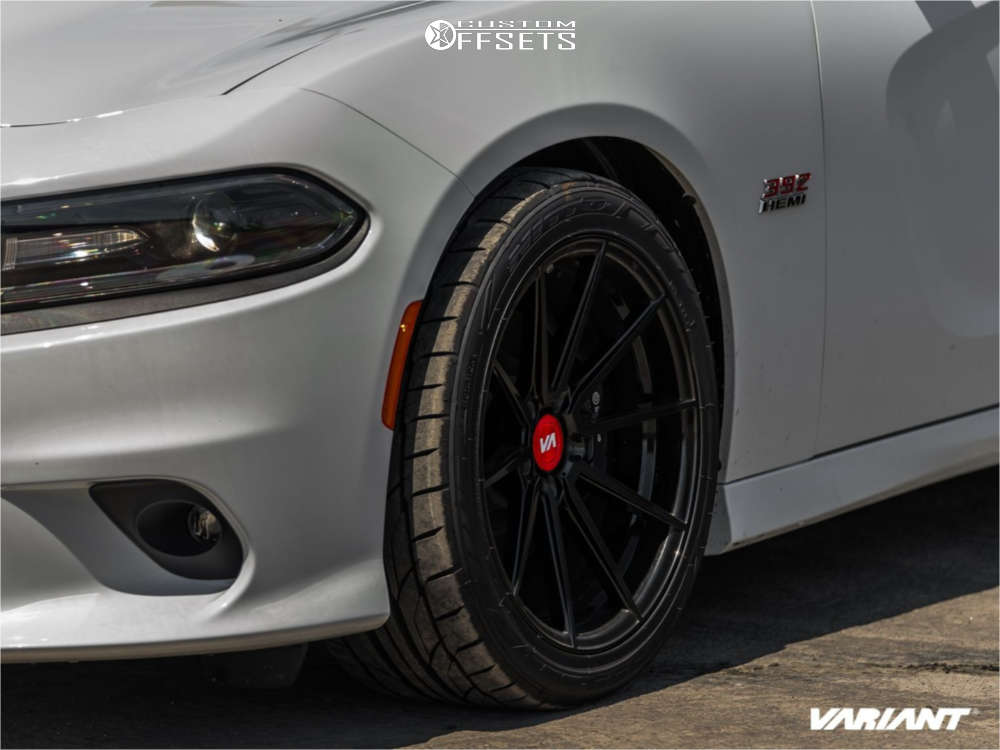 2015 Dodge Charger with 20x10 15 Variant Argon and 275/40R20 Nitto ...