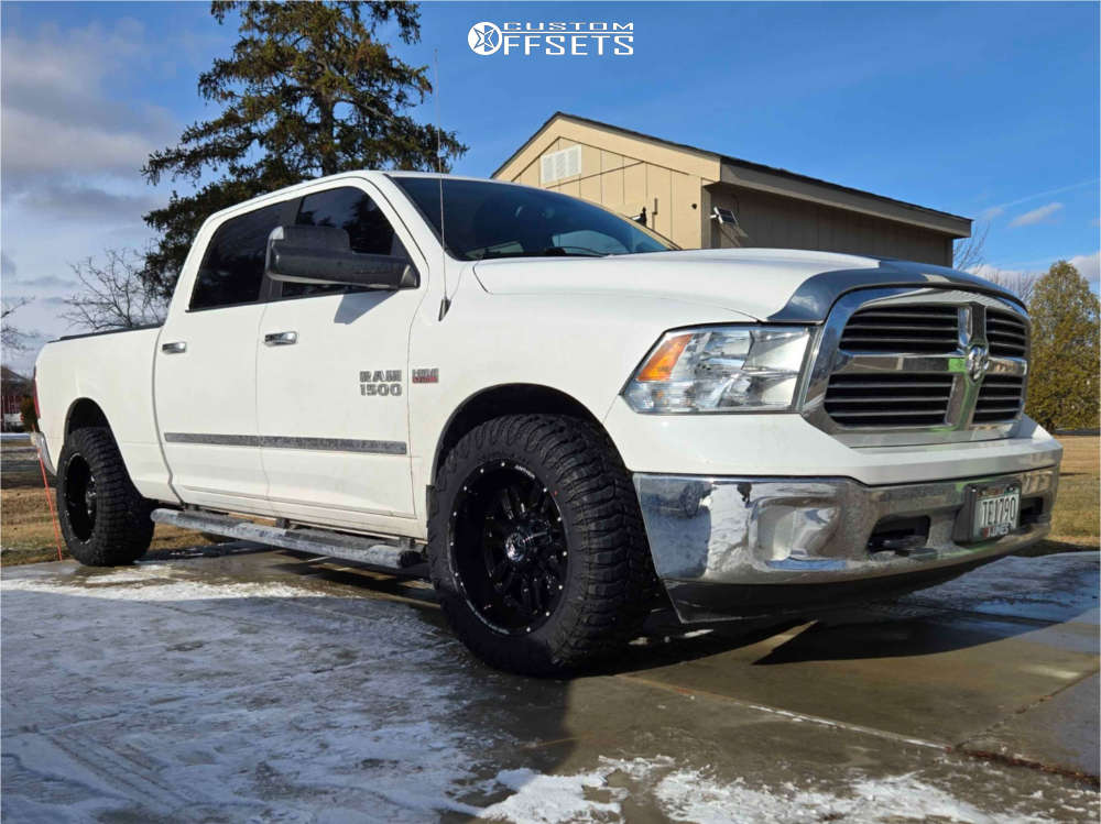 2014 Ram 1500 with 20x10 -24 Anthem Off-Road Equalizer and 33/12.5R20 ...