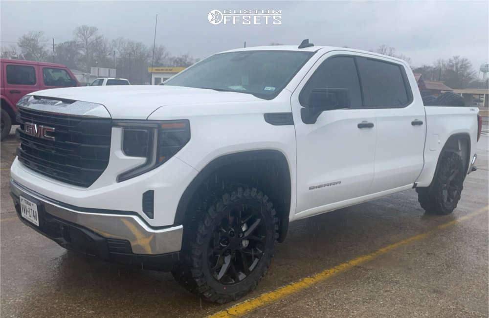 2024 GMC Sierra 1500 with 20x9 27 Voxx Replicas SFO and 295/60R20 ...