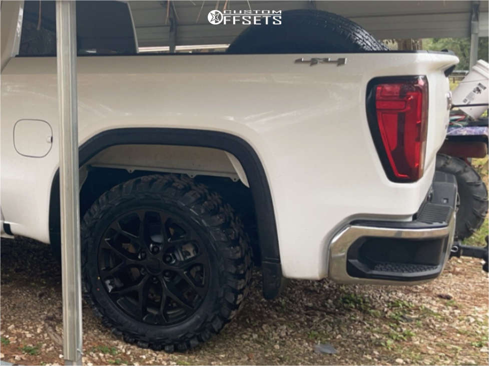 2024 GMC Sierra 1500 with 20x9 27 Voxx Replicas SFO and 295/60R20 ...