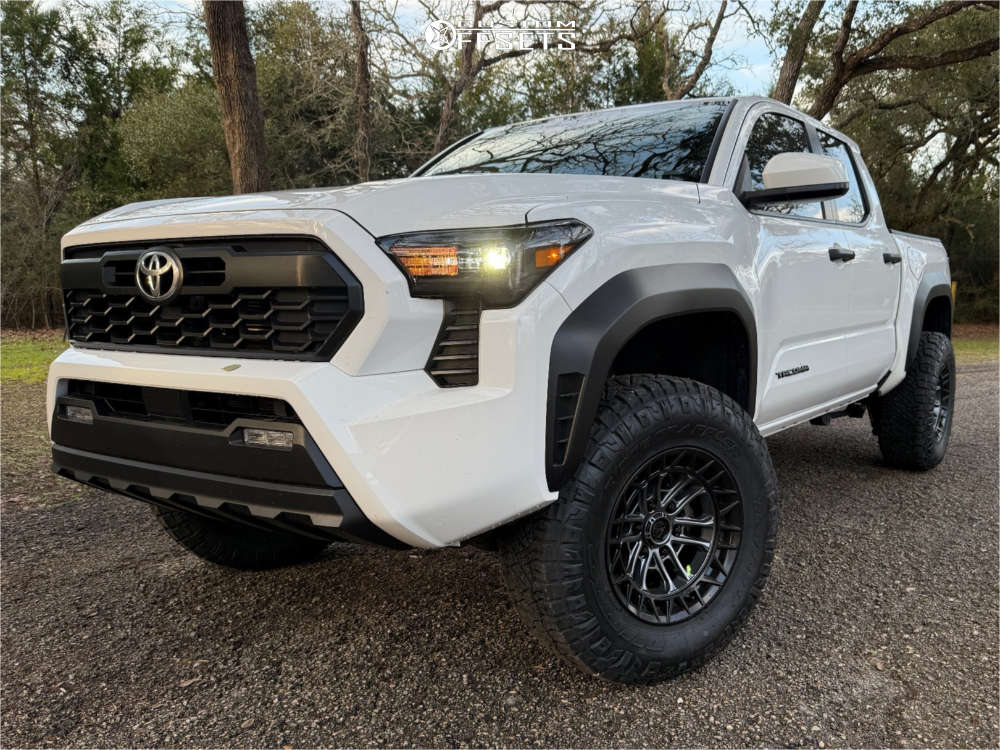2024 Toyota Tacoma with 17x9 1 Fuel Celsius and 285/70R17 Nitto Ridge ...