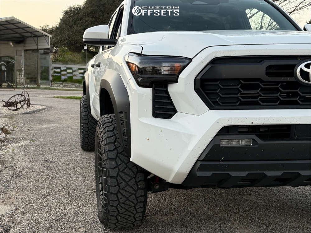 2024 Toyota Tacoma with 17x9 1 Fuel Celsius and 285/70R17 Nitto Ridge ...