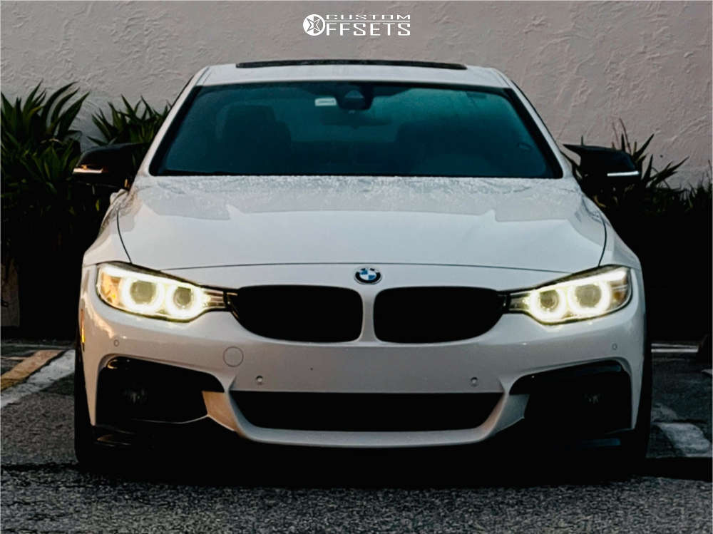 2016 BMW 435i with 19x10 35 9SiX9 Six-1 and 265/35R19 Atlas Force Uhp ...