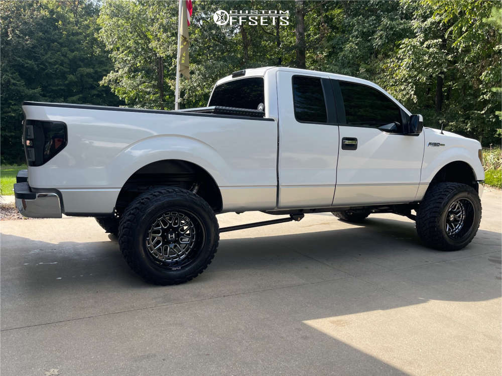 2011 Ford F-150 with 20x12 -44 Hostile Reaper and 35/13.5R20 Predator ...
