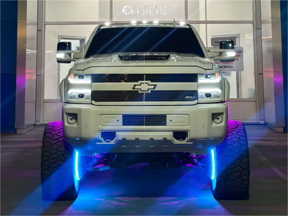 2019 Chevrolet Silverado 3500 HD with 24x14 -76 Cali Offroad Purge and ...