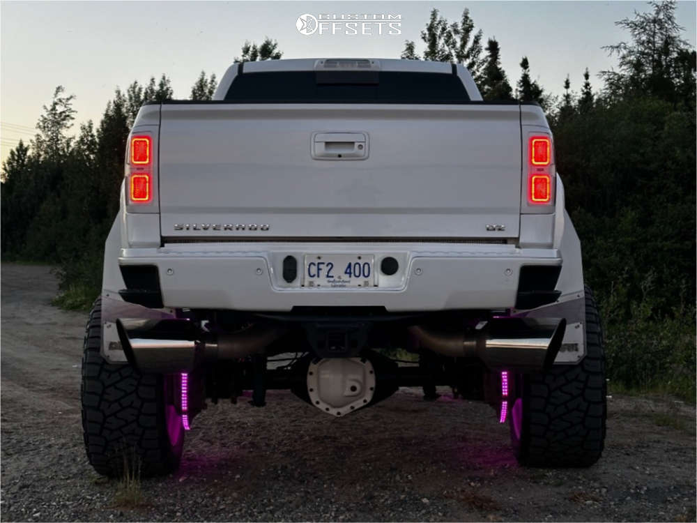2019 Chevrolet Silverado 3500 HD with 24x14 -76 Cali Offroad Purge and ...