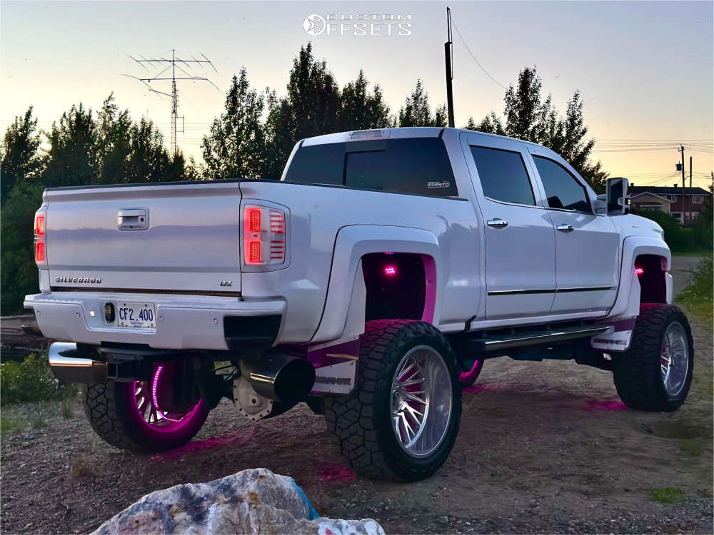 2019 Chevrolet Silverado 3500 HD with 24x14 -76 Cali Offroad Purge and ...