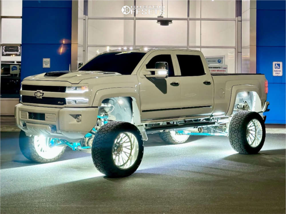 2019 Chevrolet Silverado 3500 HD with 24x14 -76 Cali Offroad Purge and ...