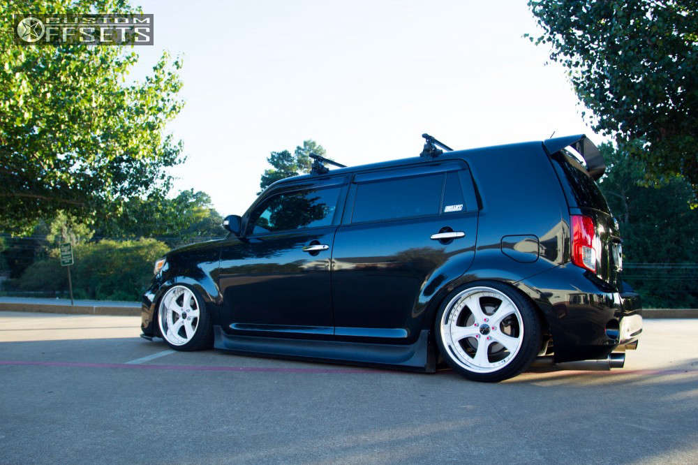 2012 Scion XB with 18x9 24 SSR Vienna Courage and 215/40R18 Hankook ...