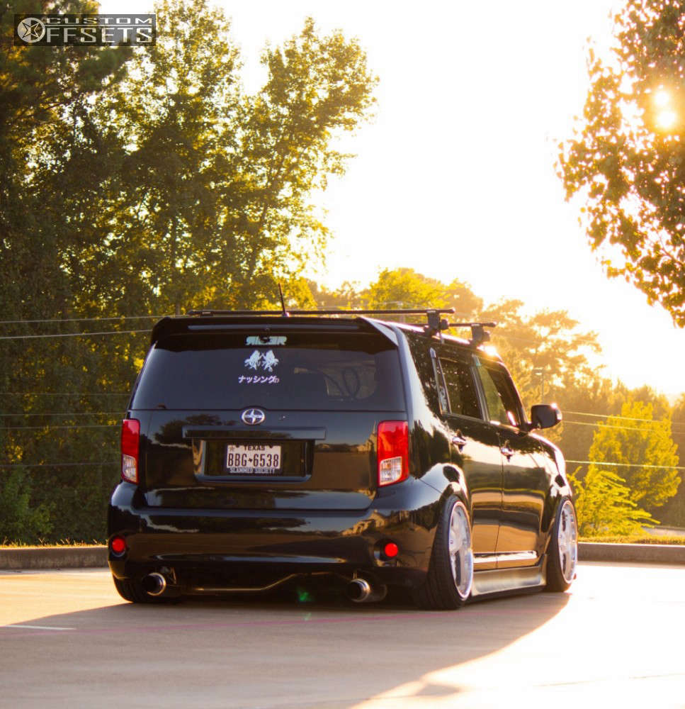 2012 Scion XB with 18x9 24 SSR Vienna Courage and 215/40R18 Hankook ...