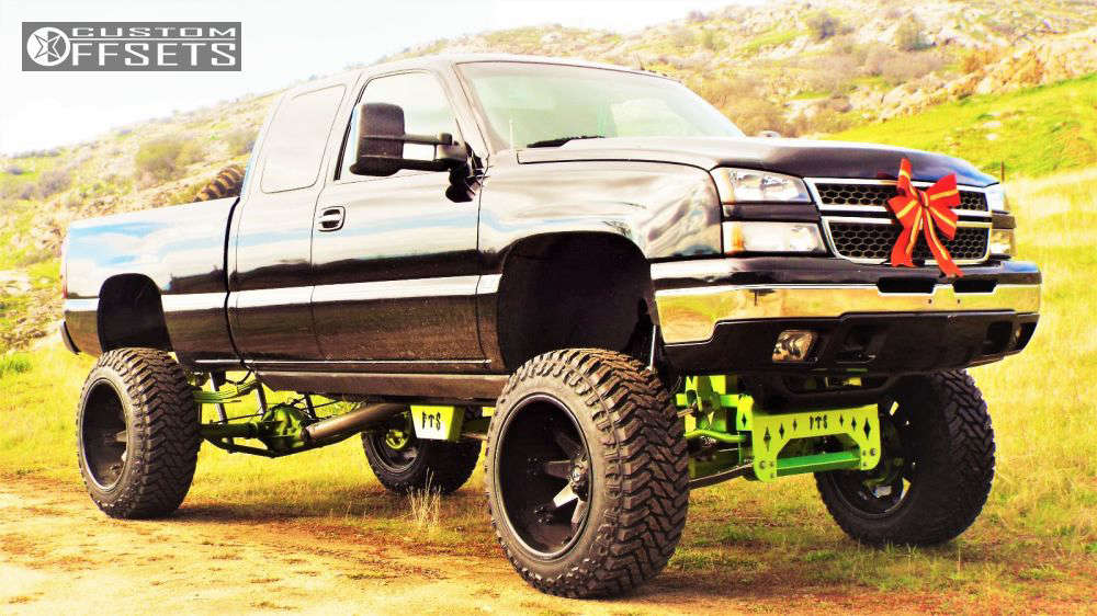 2006 Chevrolet Silverado 1500 with 22x14 -76 Fuel Octane and 37/13.5R22 ...