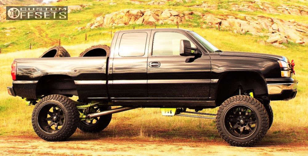 2006 Chevrolet Silverado 1500 with 22x14 -76 Fuel Octane and 37/13.5R22 ...