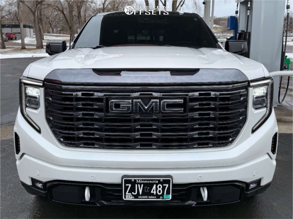 2023 GMC Sierra 1500 with 22x10 -19 TIS 544b and 305/45R22 Falken ...
