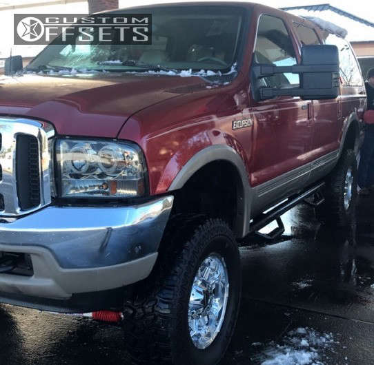 2000 Ford Excursion with 18x9 -12 Xtreme Nx-7 and 35/12.5R18 Mud Claw ...