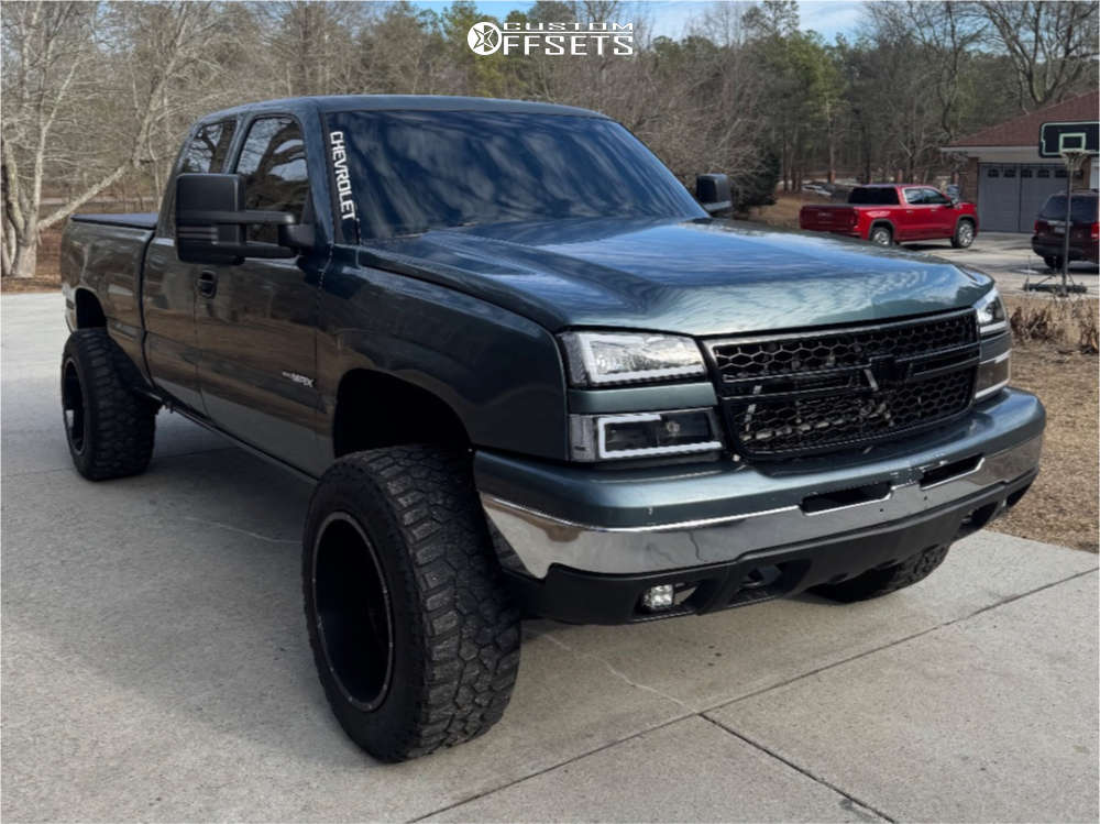 2007 Chevrolet Silverado 1500 Classic with 20x12 -51 Vision Rocker and ...