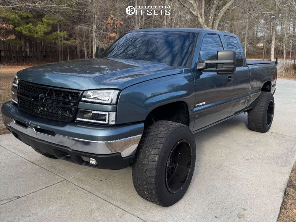 2007 Chevrolet Silverado 1500 Classic with 20x12 -51 Vision Rocker and ...