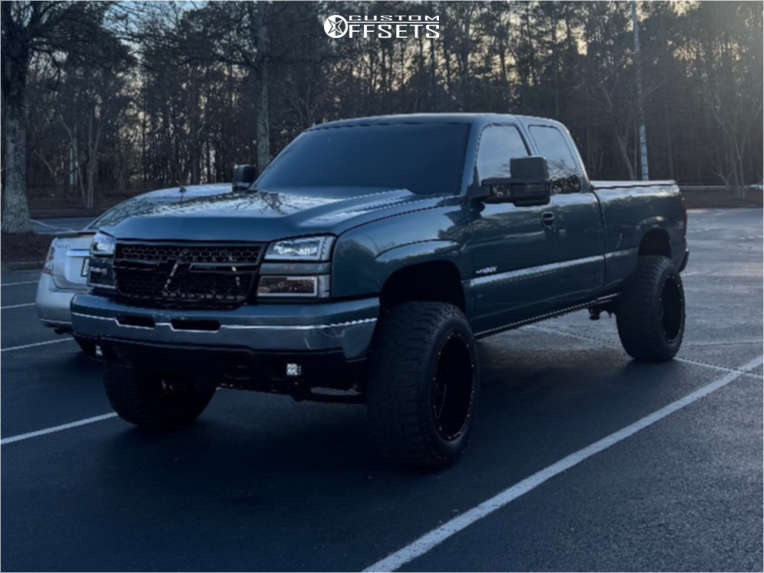 2007 Chevrolet Silverado 1500 Classic with 20x12 -51 Vision Rocker and ...