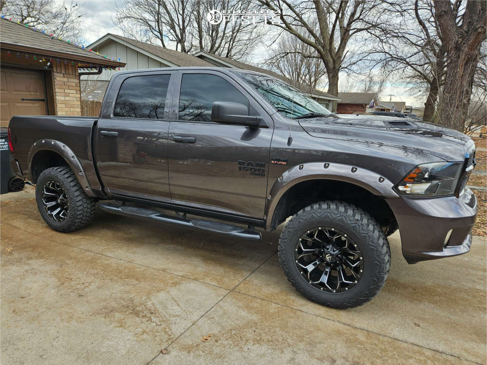 2019 Ram 1500 Classic with 20x10 -18 Fuel Assault and 35/12.5R20 RBP ...