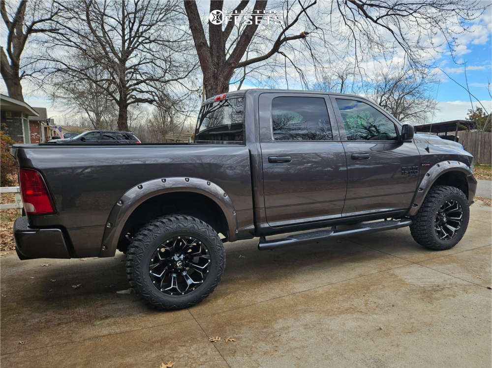 2019 Ram 1500 Classic with 20x10 -18 Fuel Assault and 35/12.5R20 RBP ...