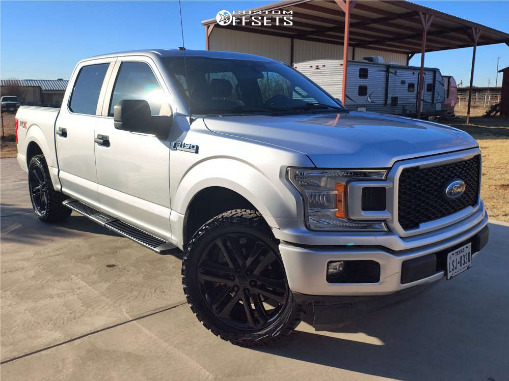 2019 Ford F-150 with 22x9 44 4Play OE Wheels Fr76 and 33/12.5R22 Venom ...
