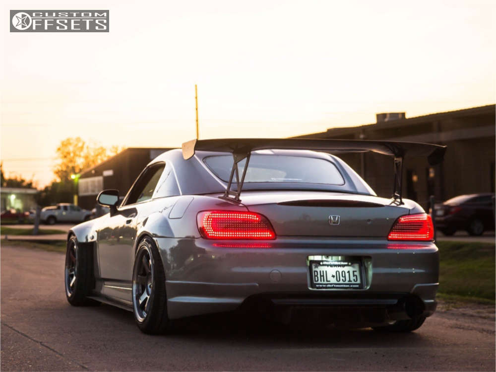 2001 Honda S2000 with 17x9.5 28 Volk Te37sl and 255/40R17 Toyo Tires ...