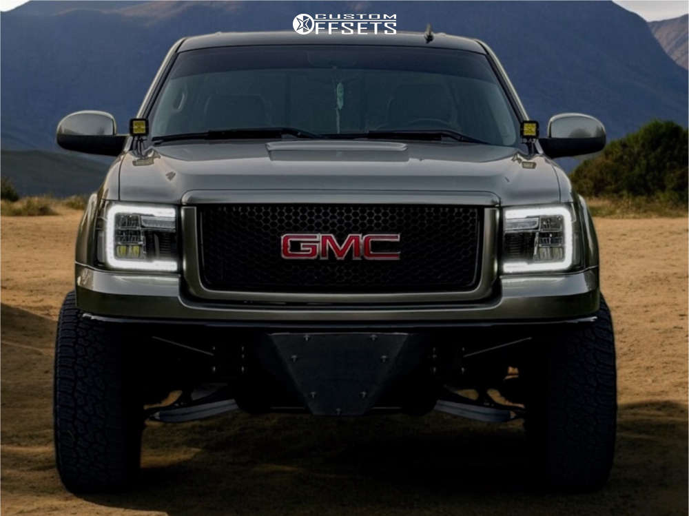 2012 GMC Sierra 1500 with 17x8.5 0 Method Mr305 and 285/70R17 Falken ...