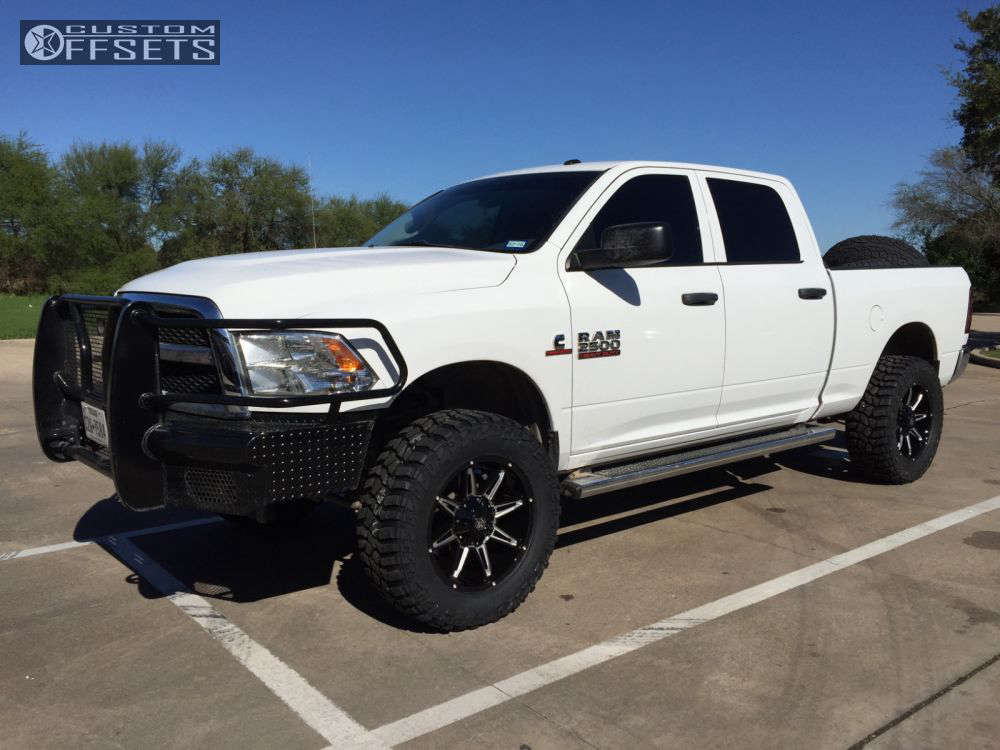 2013 Ram 2500 with 20x9 Mayhem Rampage and 35/12.5R20 Cooper Discoverer ...